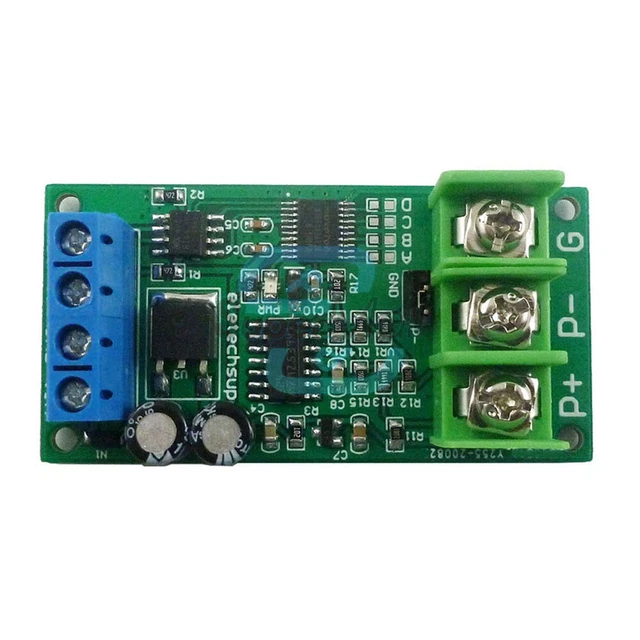 PT100 RTD CONVERTER RS485 Modbus Rtu Temperature Sensor Module Probe DC ...
