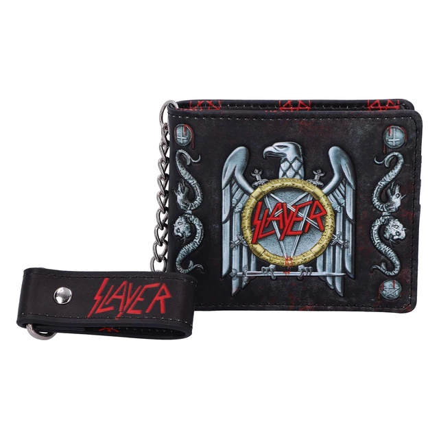 NEMESIS NOW OFFICIALLY Licensed Slayer Eagle Logo Embossed Wallet Purse ...