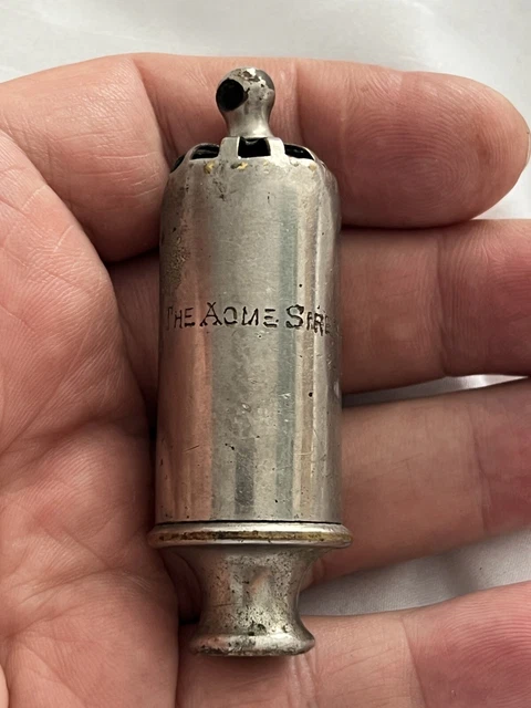 ANTIQUE TEN VENT Acme Siren whistle circa 1910's £16.00 - PicClick UK
