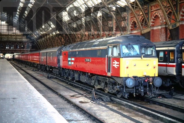 35MM SLIDE BR British Rail Diesel Loco Class 47 1995 Orig £4.99 ...