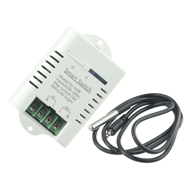 MODULE DE CONTR?LE de temp rature domotique avec sonde sans fil DS18B20 EUR 27,34 - PicClick FR