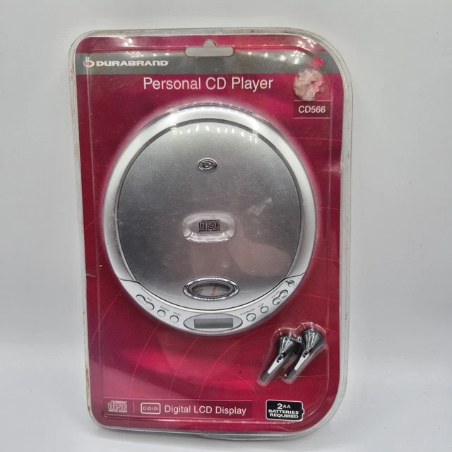 DURABRAND PORTABLE CD Player Walkman CD-566 with Headphones BNIB £26.99 ...