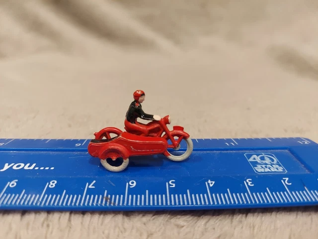 LEGO VINTAGE HO Scale Motorcycle and Sidecar 270 810 Town Plan Set £40. ...