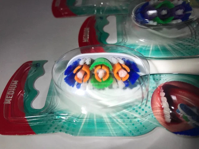 4 COLGATE 360 TOOTHBRUSH, WHOLE Mouth Clean, SOFT, with Tongue & Cheek ...