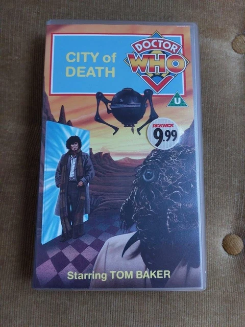 DOCTOR WHO - City Of Death - Vhs Pal - Collectable - Tom Baker 1978 £2. ...