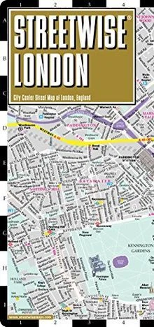 STREETWISE LONDON MAP - Laminated City Street Map of Londo... | Livre ...