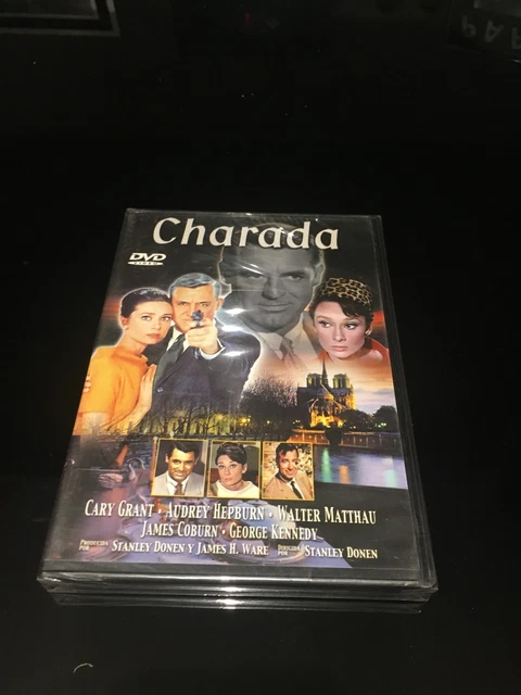 CHARADA DVD CARY Grant Audrey Hepburn Walter Matthau James Coburn EUR ...