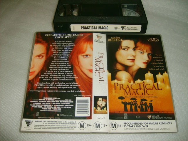 PRACTICAL MAGIC - Oz Roadshow Release - Nicole Kidman / Sandra Bullock Drama! £9.14 - PicClick UK