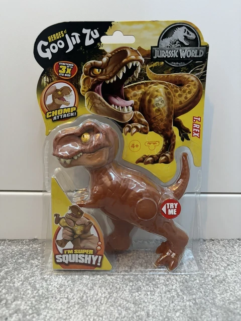HEROES OF GOO Jit Zu JURASSIC WORLD Chop Attach T-Rex - Brand New £6.99 ...