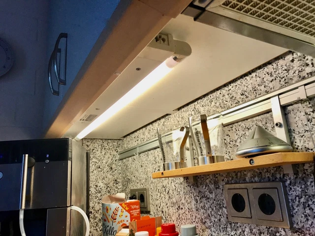 ORIGINAL HACO SYSTEM-LEUCHTE Type HSLU 16 Watt Küchenbeleuchtung EUR 39 ...