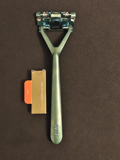 LEAF RAZOR SPRUCE Triple Blade Shaver $184.24 - PicClick AU