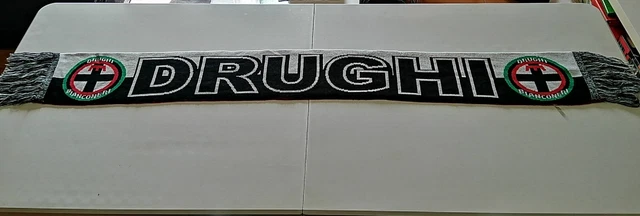 SCIARPA ULTRAS DRUGHI Bianconeri Juventus Curva Sud No Adesivo Toppa ...