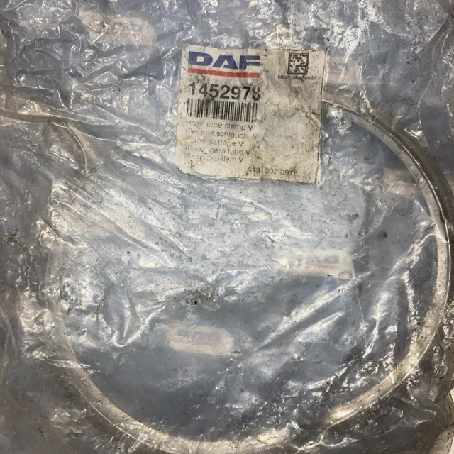DAF 1452973 TRUCK Hose Clamp - Exhaust Clamp Clip £8.00 - PicClick UK