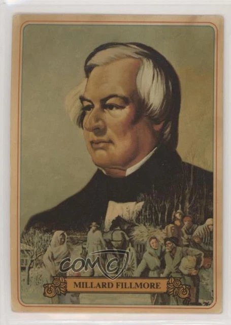 1976 BEL-ART KNOW Your US Presidents Colonial Bread Millard Fillmore ...