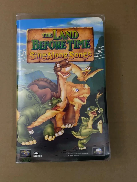 THE LAND BEFORE Time Sing Along Songs VHS S3 $9.80 - PicClick CA