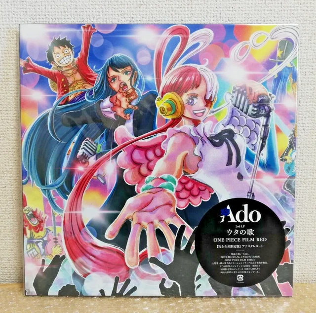 ADO UTA NO Uta One Piece Film Red Limited Edition Vinyl LP Anime 1 day ...