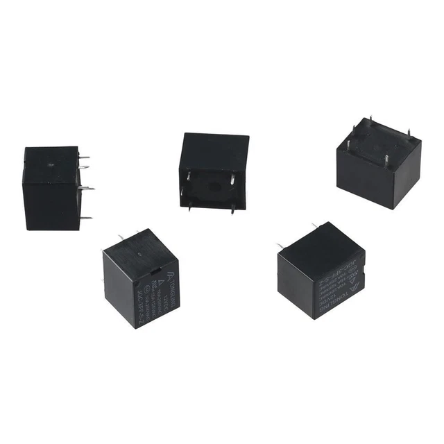 5PCS JQC-3FF-S-Z ELECTROMAGNETIC Power Relay DC 12V PCB Power Relays $14.18 - PicClick AU