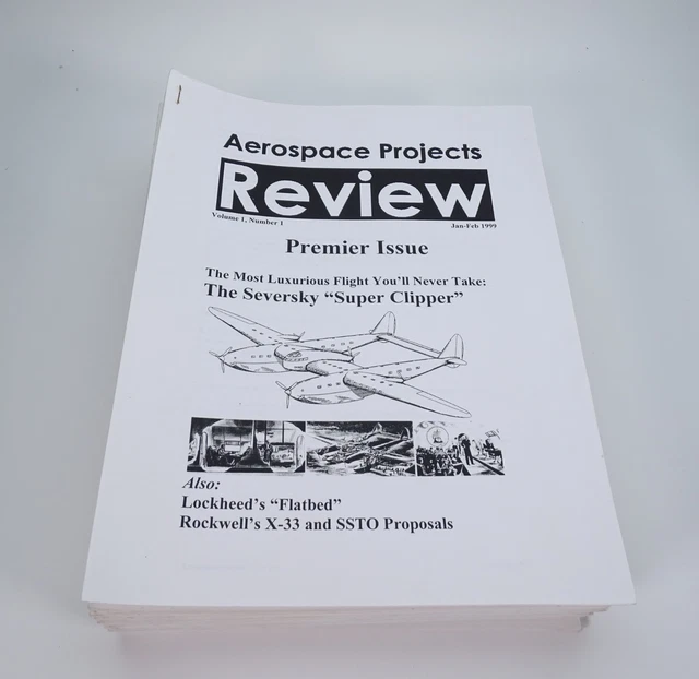27X VINTAGE AEROSPACE Projects Review Publication Magazine 1999- 2003 £ ...