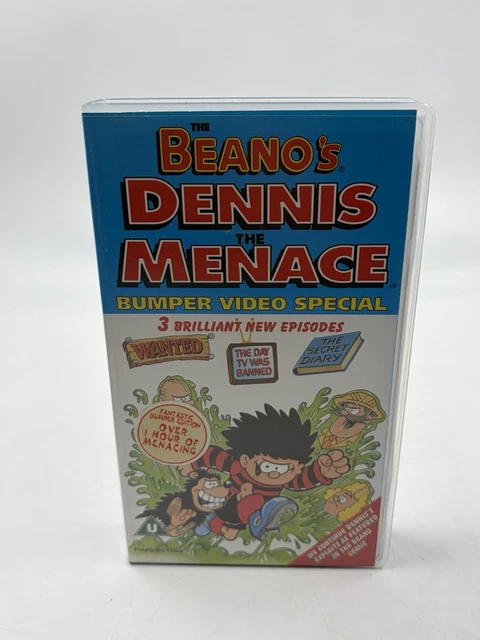 DENNIS THE MENACE Bumper Video Special VHS PAL UK Beano Tape £12.95 ...