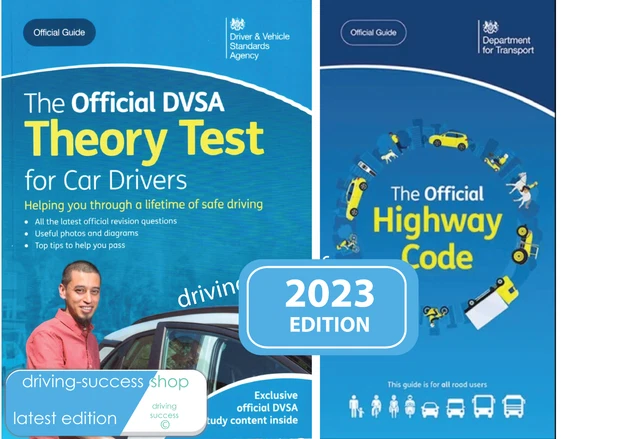 Dvsa Driving Test Car Theory Book 2023 And Latest Highway Code Book £19