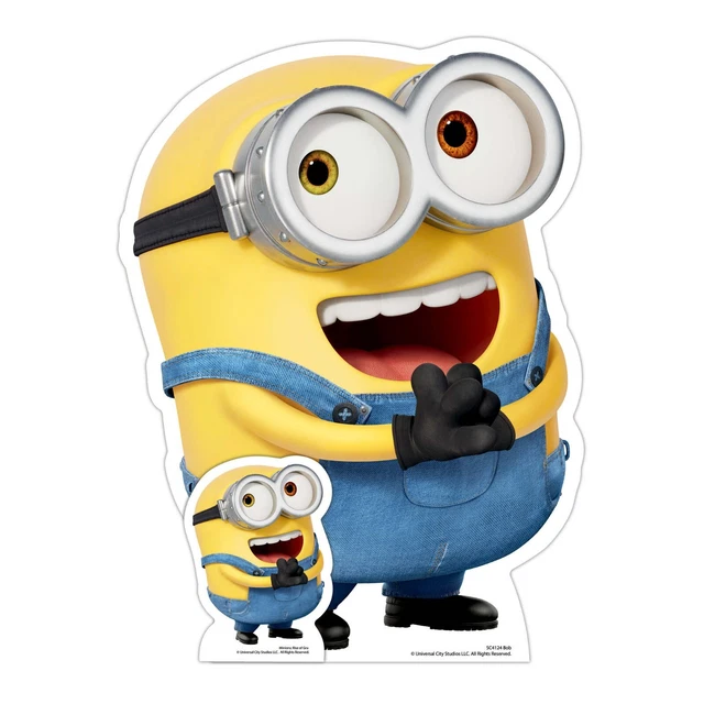 BOB MINION CARTON Découpe Officiel Minions: The Rise Of Gru Avec ...
