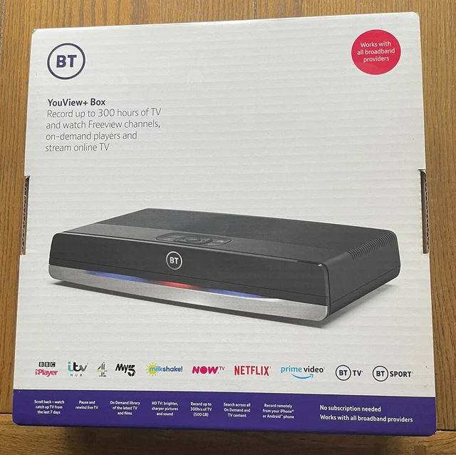 BT YOUVIEW HUMAX DTR-T2110 Recorder Box £25.00 - PicClick UK