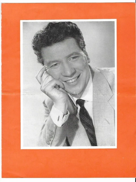 OPERA HOUSE BLACKPOOL 1960 Max Bygraves Barbara Law Raindrops Cherry ...