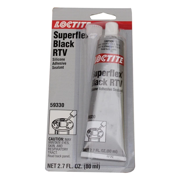 LOCTITE 59330 SUPER Flex Black RTV Silicone Gasket 85g Hi Temp Up to ...