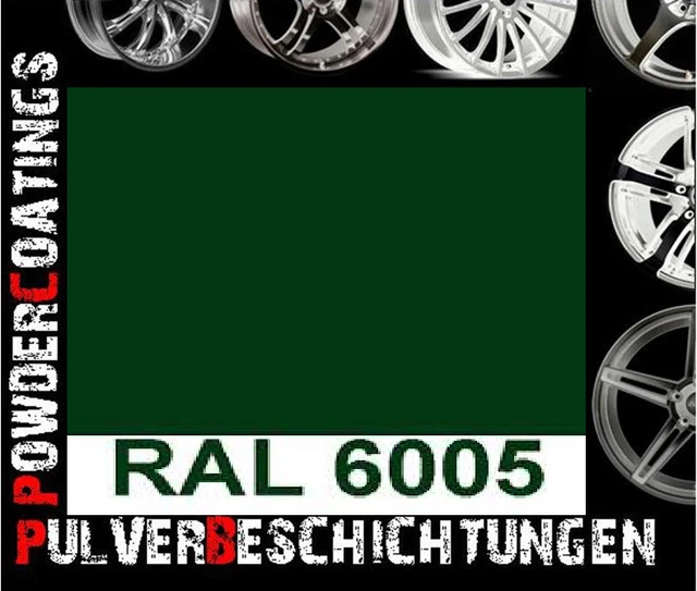 RAL 6005 MOSS GREEN coating powder coating 1 kg powder coating £25.91 ...
