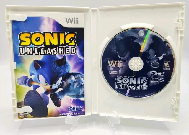 SONIC UNLEASHED (NINTENDO Wii, 2008) *CIB* Disc is NEAR MINT* Tested ...
