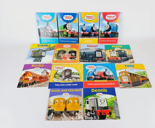 THOMAS THE TANK Engine Book Bundle x14 - Thomas and Friends 5 Hardback ...