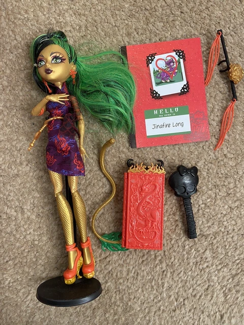 MONSTER HIGH JINAFIRE Long Doll G1 Original Mattel Complete £21.00 ...