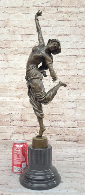 FONTE J.R COLINET " Oriental Danseuse " Sculpture : Détaillé ...