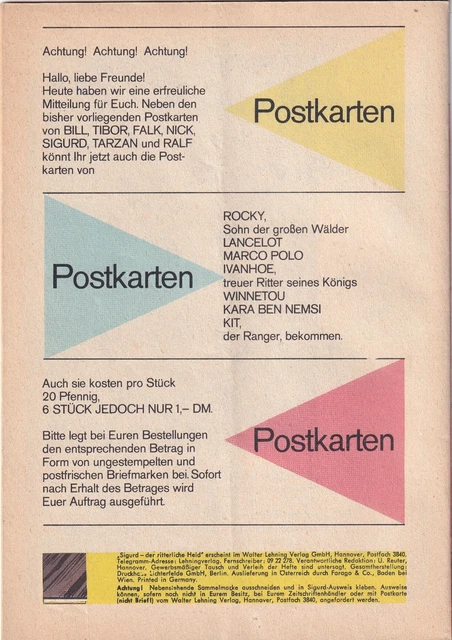 SIGURD GROSSBAND 153 Wäscher original Lehning Verlag EUR 5,00 - PicClick DE