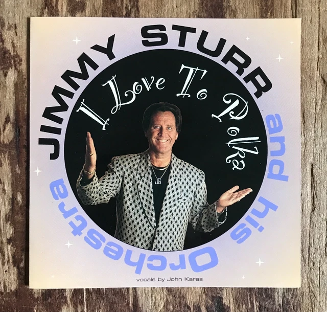 CD JIMMY STURR I Love To Polka Rounder a remporté un Grammy MEILLEUR ...