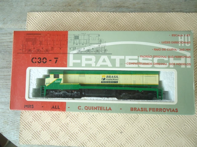 FRATESCHI TRAIN HO Locomotive Diesel Ferrovias Bresil Neuve Idem Jouef ...