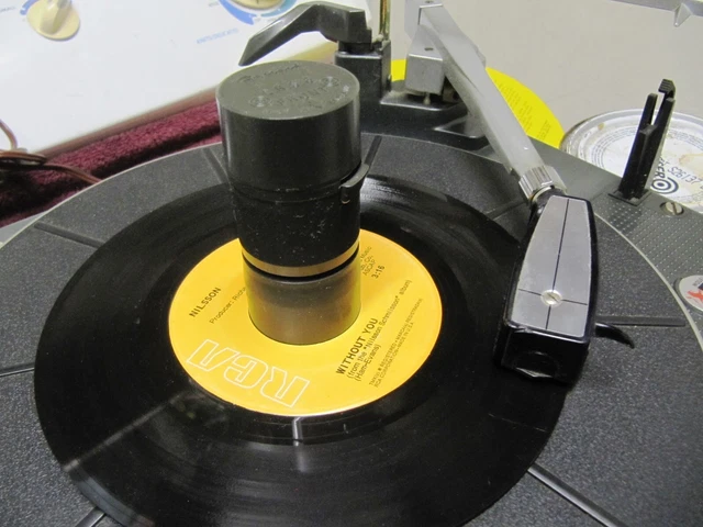 GARRARD 45 RPM LRS6 Adapter AT60 AT6 Laboratory Series Turntable ...