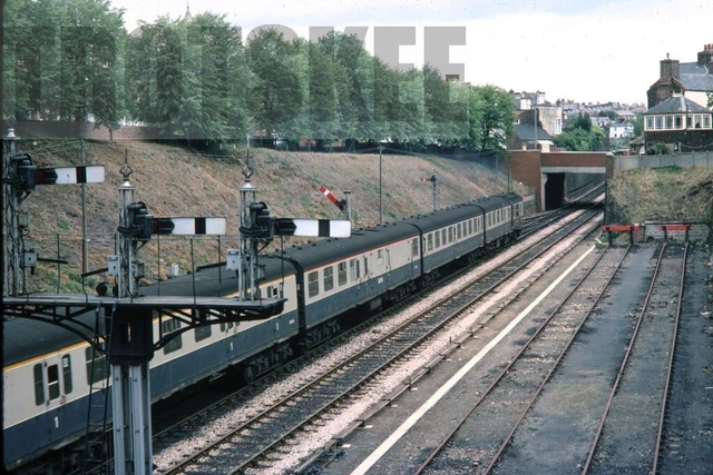 35MM SLIDE BR British Rail Diesel DEMU Class 207 1358 1976 Original x 2 ...