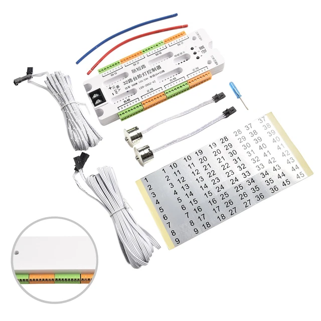 SENSOR STAIR LED Controller Motion PIR Smart 1 Set 32 Channel ...