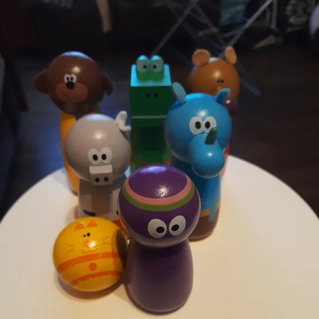 HEY DUGGEE WOODEN Skittles Toy CBEEBIES BBC TV 8th Wonder £6.99 ...