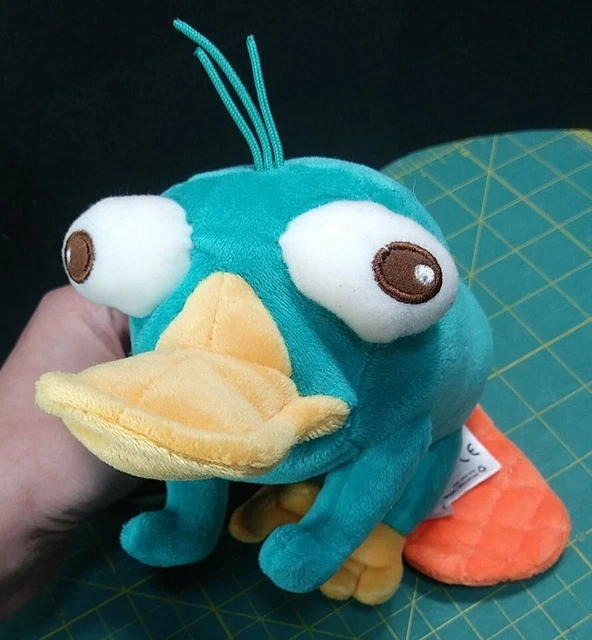 DISNEY STORE PHINEAS & Ferb Perry The Platypus 9" Plush Disney Channel ...
