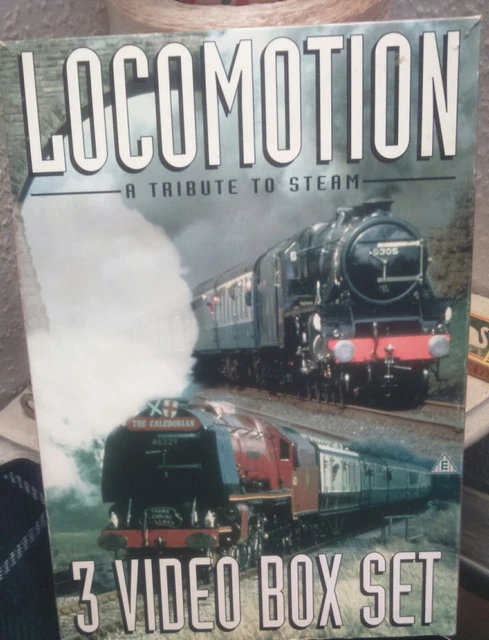 A TRIBUTE TO Steam, Railway Locomotives, 3 PAL VHS Video Box Set £2.00 ...
