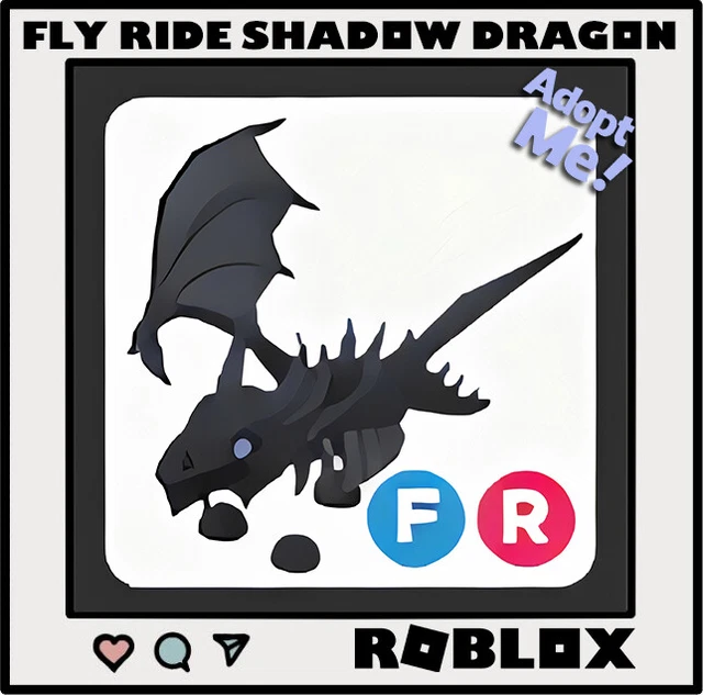 ROBLOX ADOPT ME - Fly Ride Shadow Dragon EUR 51,72 - PicClick FR