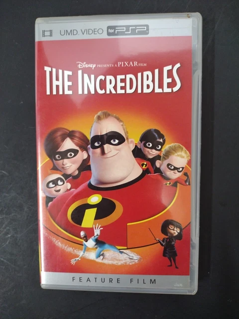 DISNEY PIXAR THE Incredibles (UMD Sony PSP, 2005) Complete w/ Case ...