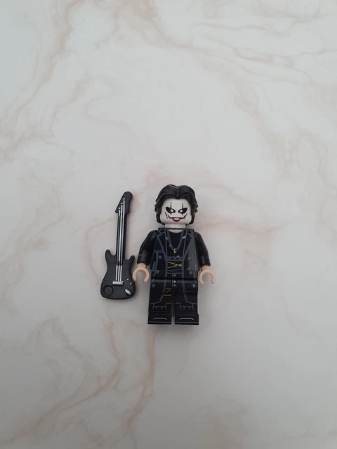 CUSTOMISED LEGO THE Crow (With Guitar) Eric Draven Horror Mini Figure £ ...