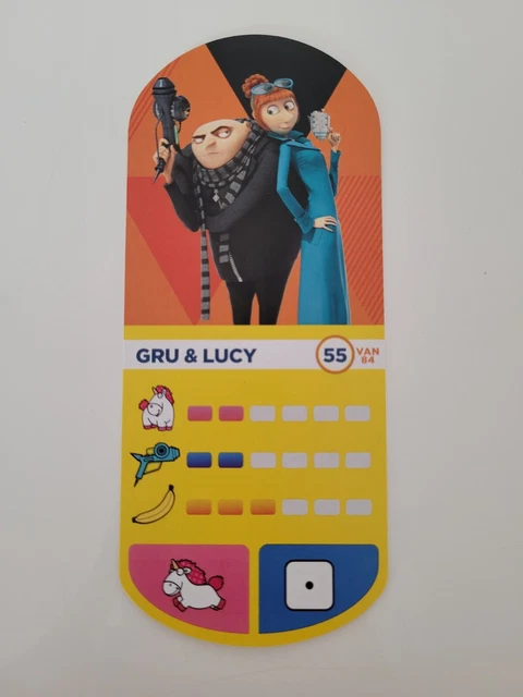 NEW UNIVERSAL DESPICABLE Me 3 Minions Gru & Lucy Trading Card in Dutch ...