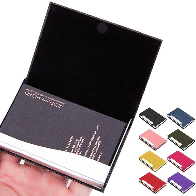 ID CREDIT BANK Card Card Pocket Business Card Holder Card Case Name ...