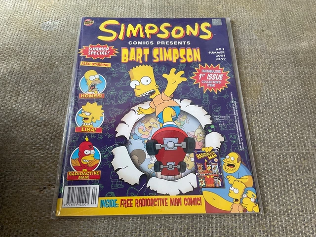 SIMPSON'S - BONGO Comics - No. 1 Edition 2001- First issue collectors ...