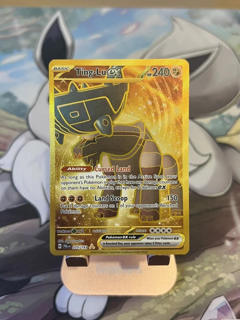 POKÉMON TCG | Ting-Lu ex | Gold Rare 275/193 | S&V - Paldea Evolved ...