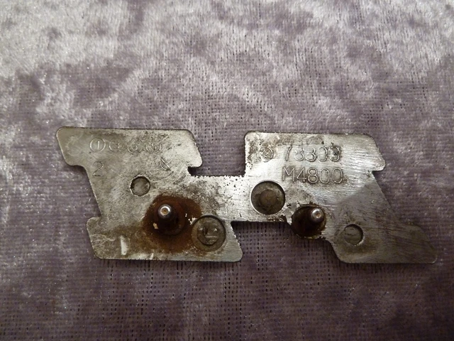 ORIGINAL OLDTIMER EMBLEM Typenschild alter Schriftzug F-II Datsun 78803 ...